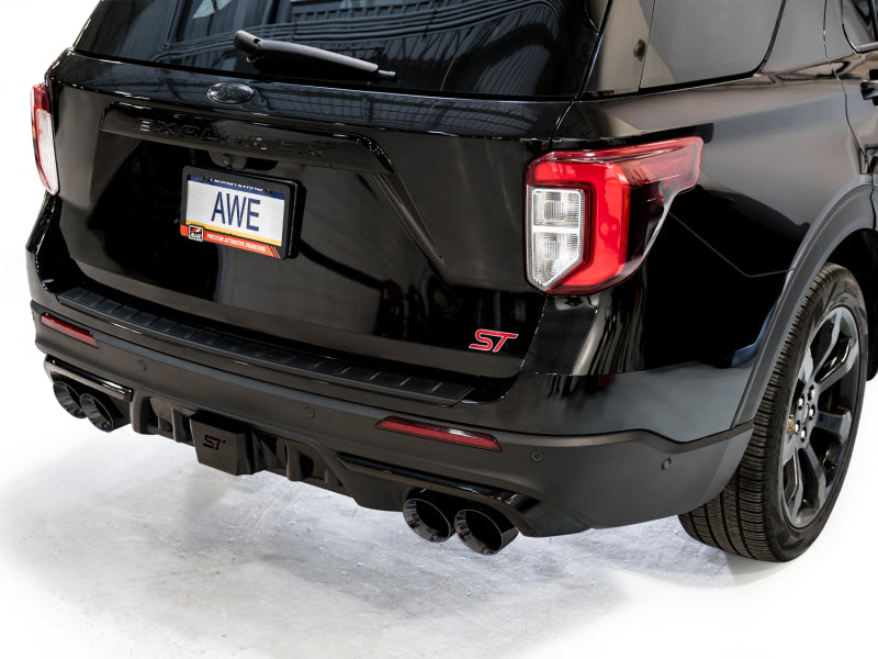 AWE Tuning 2020+ Ford Explorer ST Touring Edition Exhaust w/ Diamond B ...