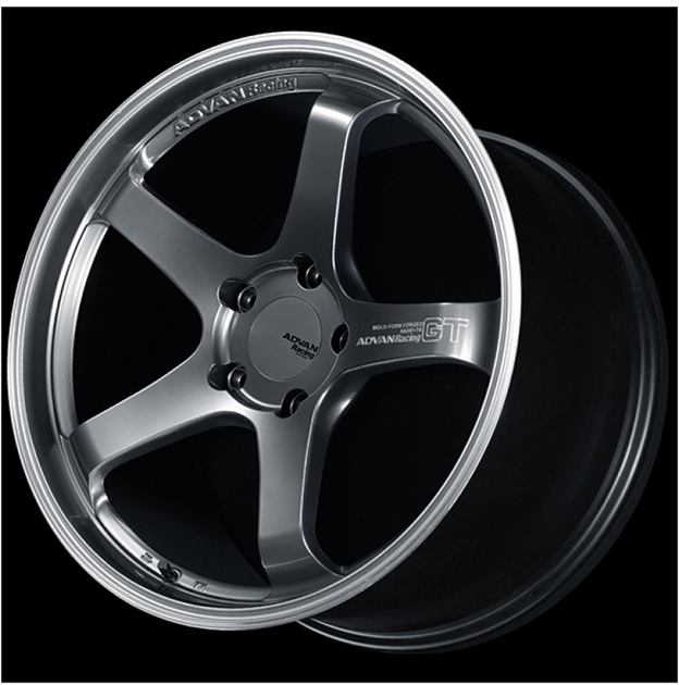 Advan GT Beyond 18x10 +35 5-114.3 Racing Titanium Black Wheel ...