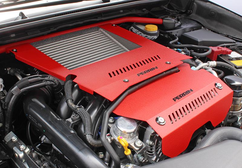 Perrin 15-16 Subaru WRX Engine Cover Kit - Red | Juggernaut Performance ...