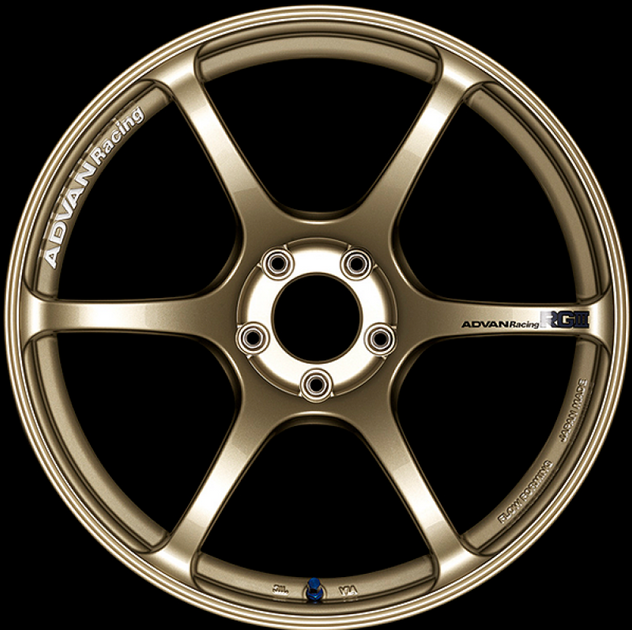 Advan GT Premium Version (Center Lock) 18x12.0 +47 Racing Titanium Bla ...