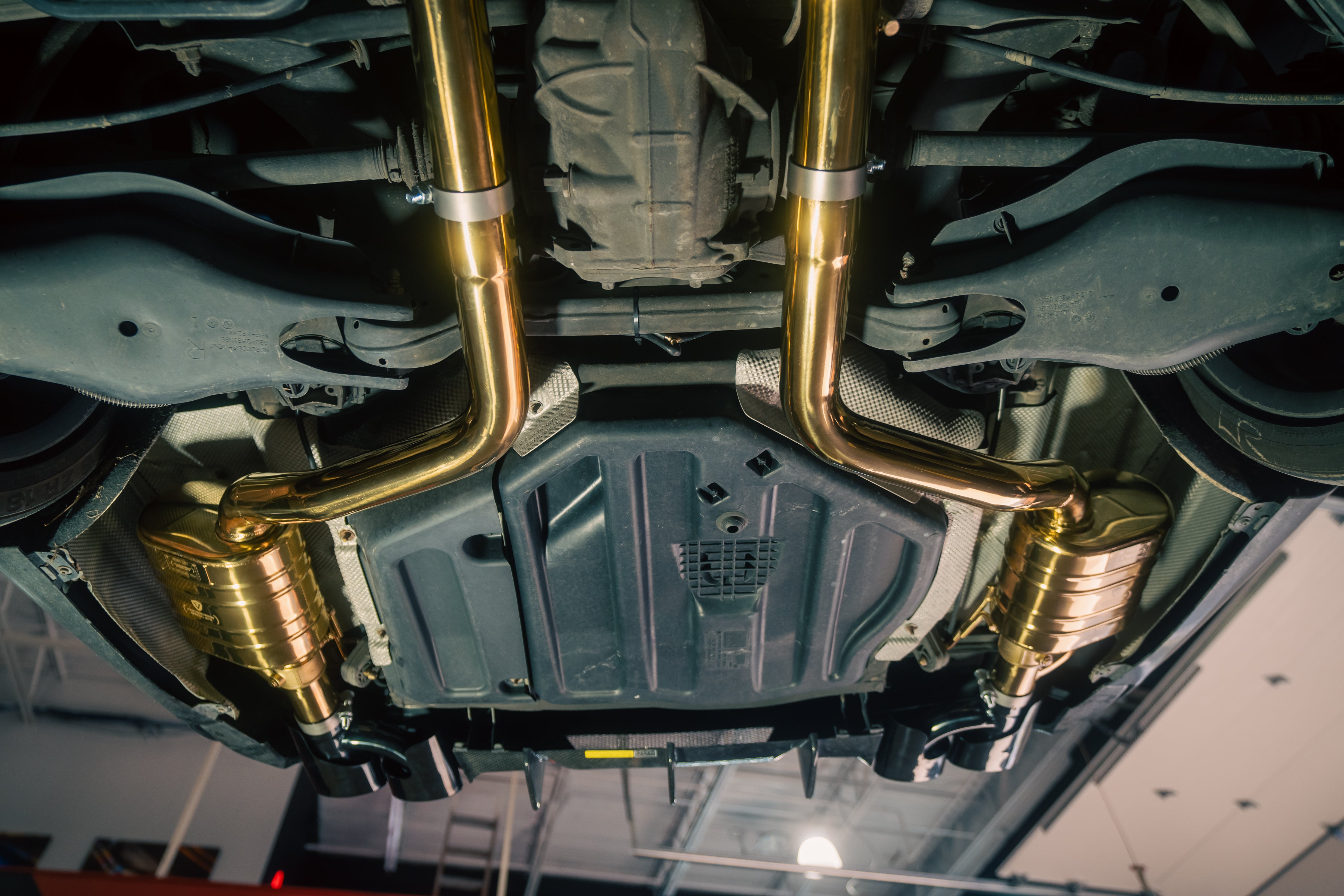Mercedes C63 AMG W204 Valved Sport Exhaust System | Juggernaut ...