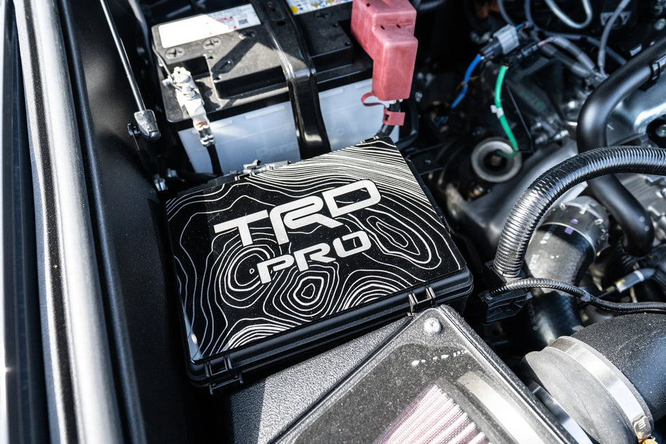 TRD Pro Special Edition Passenger Side Fuse Box Acrylic Plate - 2024 ...