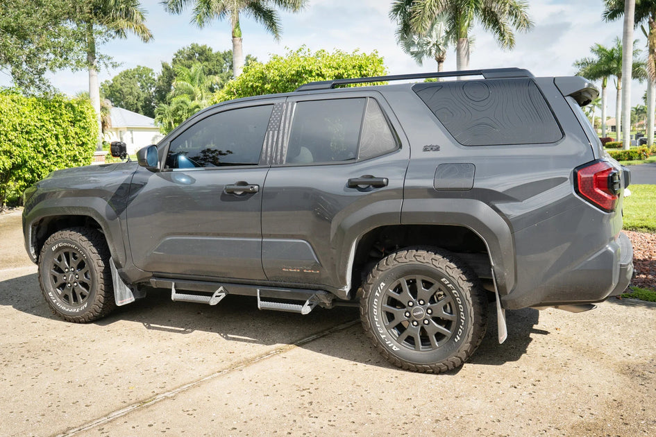 American Flag B Pillar Overlays - 2024+ Tacoma Double Cab / 2025+ 4Run ...