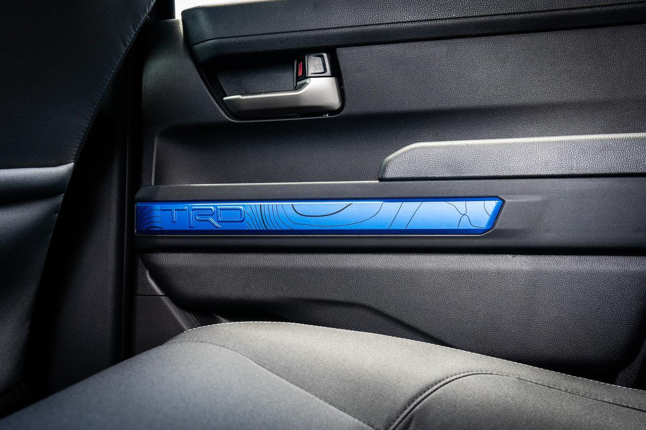 "TRD" Door Topographic Map Overlays - 2024+ Tacoma | Juggernaut ...