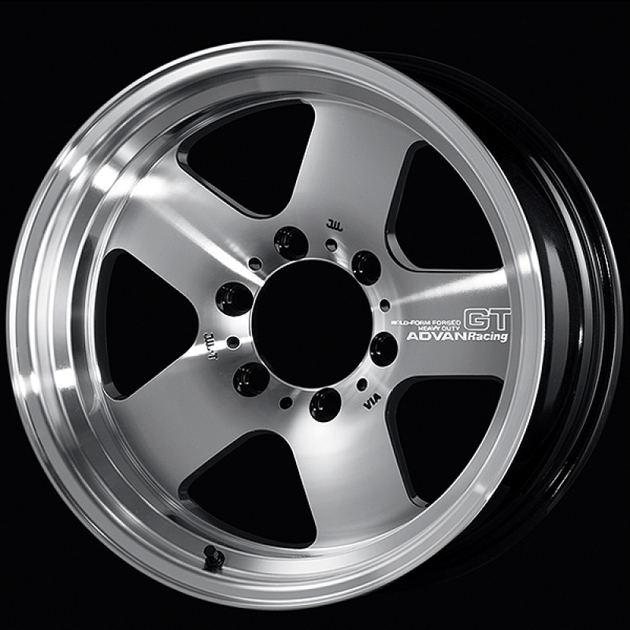 Advan GT Heavy 17X8.0 +20 6x139.7 Racing Machining & Diamond Cut Wheel ...