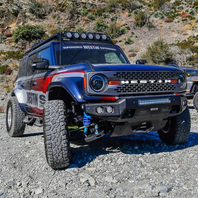 Superwinch 21-24 Ford Bronco Hidden Winch Mount - Black | Juggernaut ...