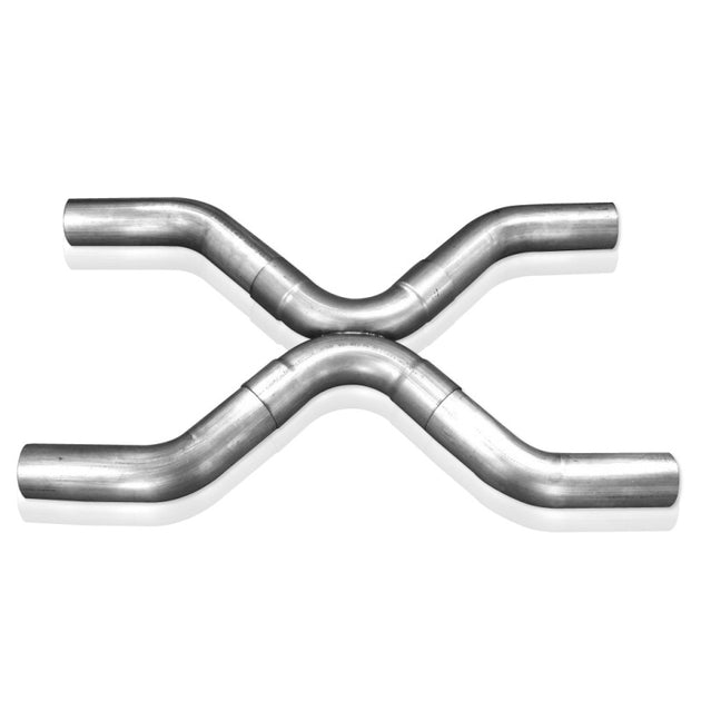 Stainless Works X-Style Crossover 3-1/2in | Juggernaut Performance Inc.