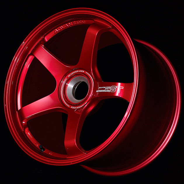 Advan GT 19X9.5 +45 CL-CL Racing Candy Red Wheel | Juggernaut ...