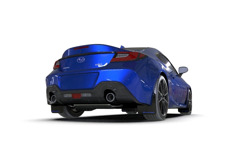 Rally Armor 2022+ Subaru BRZ / 2022+ Toyota GR86 Black UR Mud Flap w ...