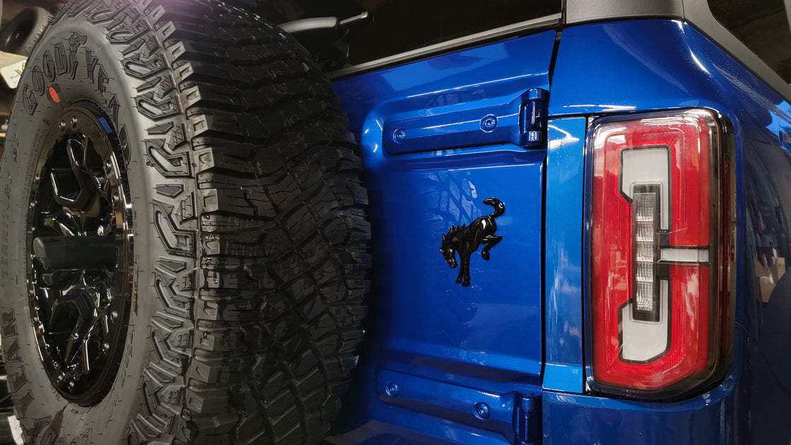 OEM Black 21+ Bronco Emblem | Juggernaut Performance Inc.