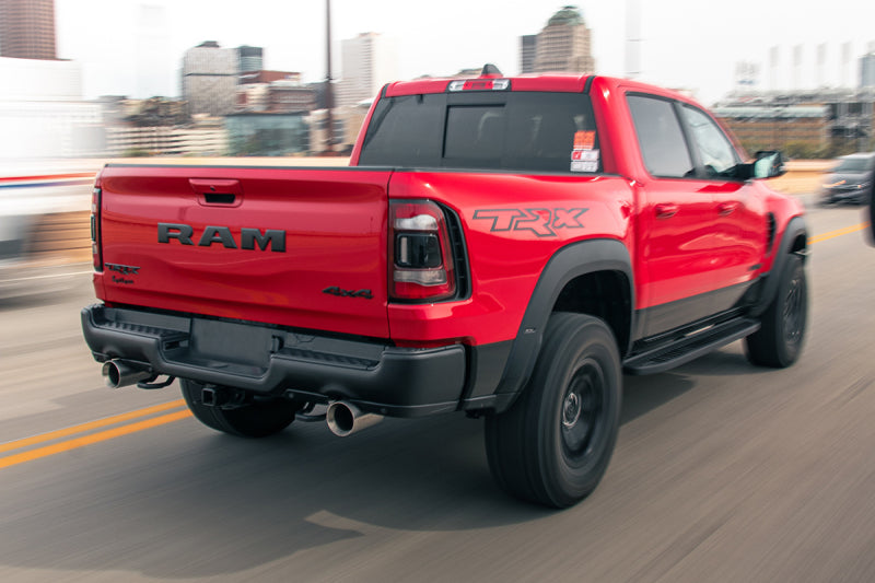 Corsa 21-22 Dodge Ram TRX Crew Cab Baja Catback Exhaust Dual Rear Gunm ...