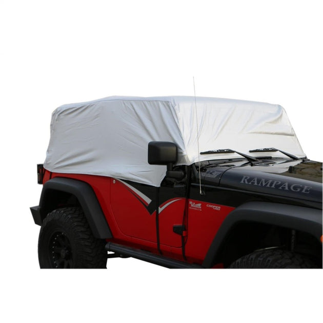 Rampage 2007-2018 Jeep Wrangler(JK) Cab Cover Multiguard - Silver ...
