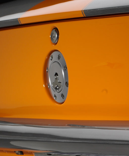 Ridetech 67-68 Camaro Locking Gas Cap (Clear Anodized) | Juggernaut ...