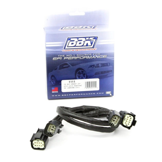 BBK 11-14 Mustang V6 Front O2 Sensor Wire Harness Extensions 24 (pair ...